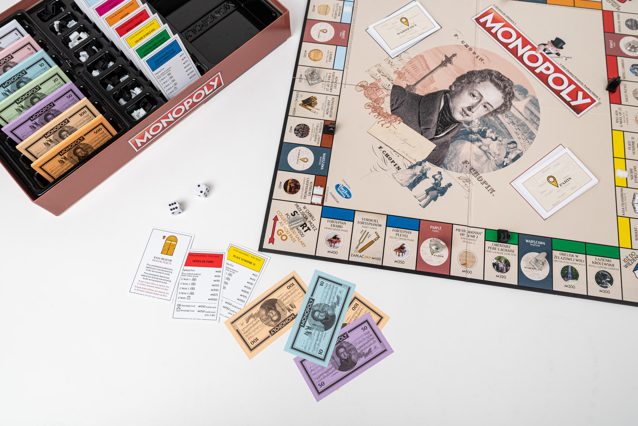 Produkt "Gra „Monopoly Chopin”" - Sklep cyfrowy Narodowego Instytutu ...
